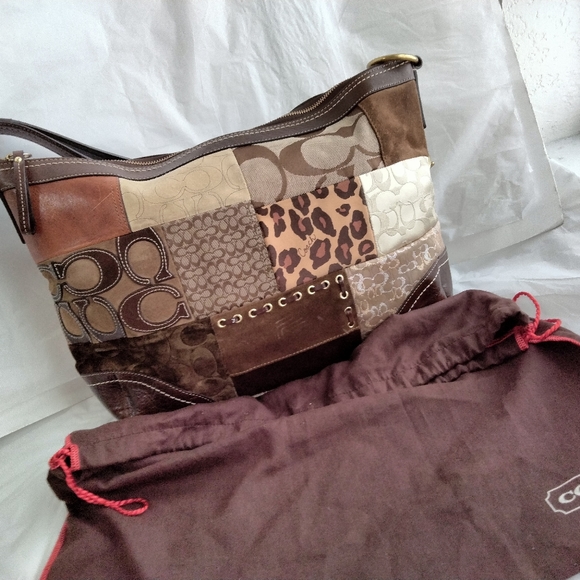 Coach | Bags | Coachvintagelimited Editionpatchwork | Poshmark